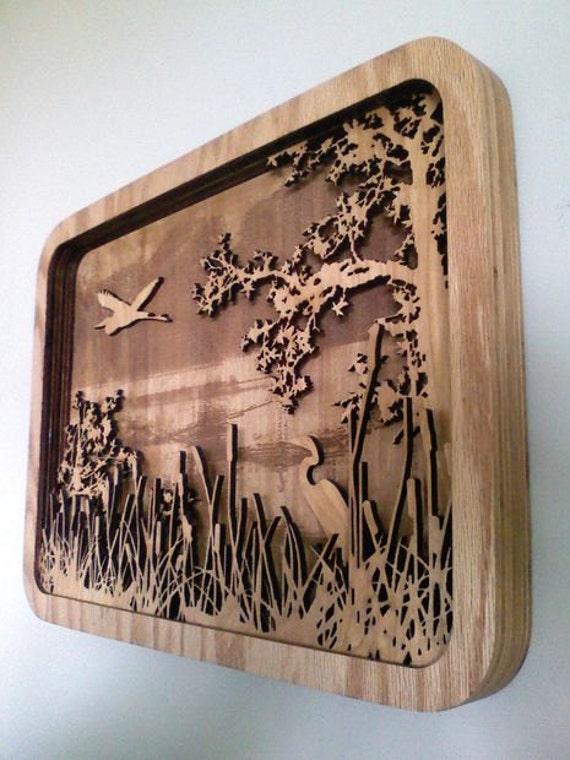 Layer Picture Layered Image 3d Paint CNC Cut File Laser DXF