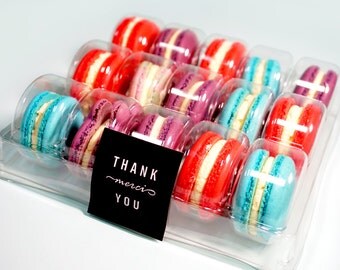 Unique macaron package related items | Etsy