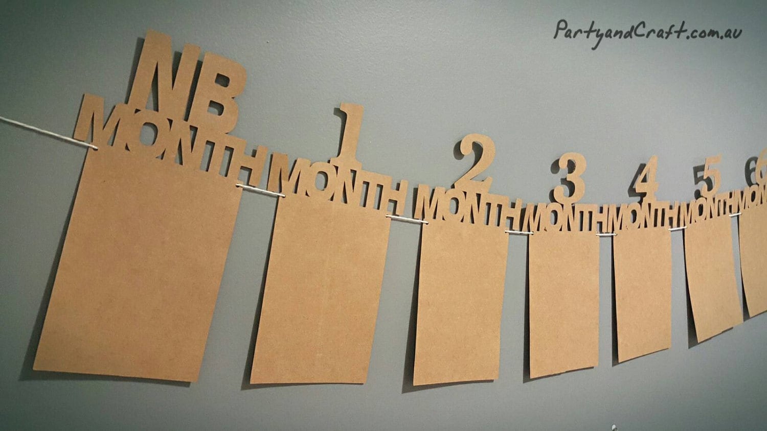 12 month photo banners monthly photo banner for 1st birthday