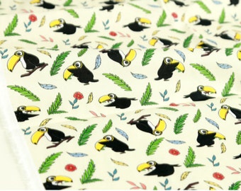 Toucan fabric | Etsy