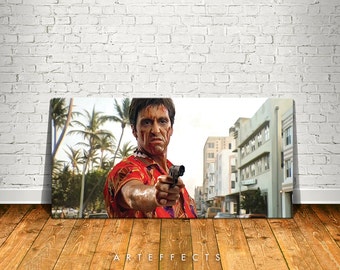 Scarface painting | Etsy