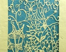 Popular items for papercut artwork on Etsy