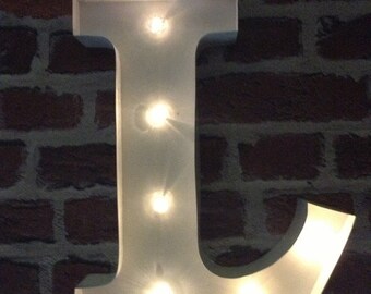 Light up letters | Etsy