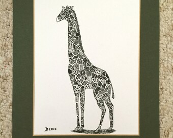 Zentangle animals | Etsy