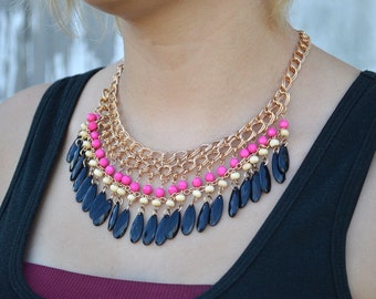 Vintage Collar Crochet Pattern Cleopatra Bib Collar Crochet