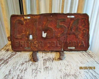 Old license plate | Etsy