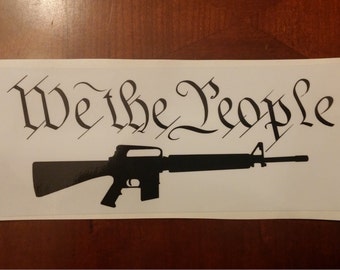 Items similar to Keep Calm and Carry On Gun Decal - 2nd Amendment - Gun ...