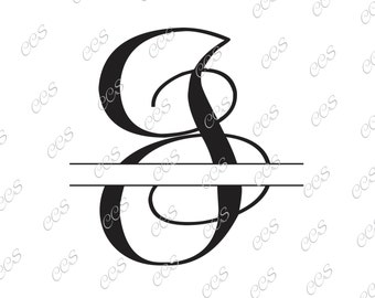 Split j svg | Etsy