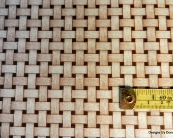 Basket weave fabric | Etsy