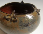 Handmade pottery functional and whimsical by Julie by jmrpottery