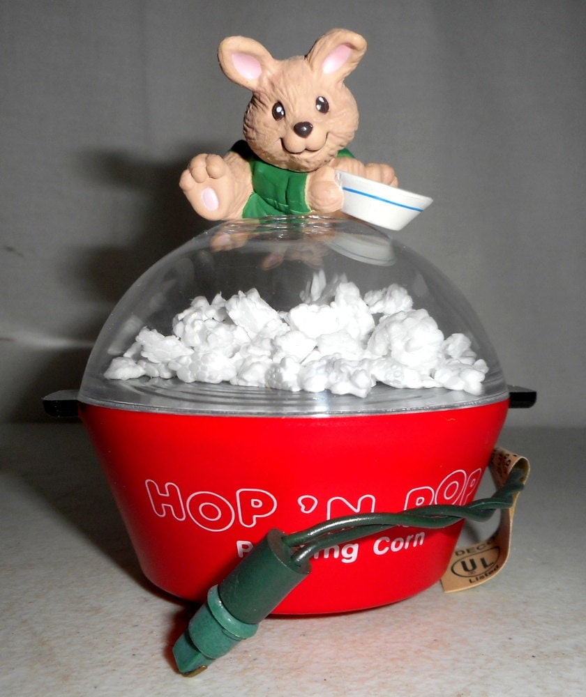 Hop N Pop Popper Hallmark Keepsake Popcorn Christmas Ornament