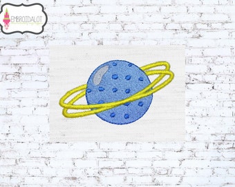 Space machine embroidery design set. BLAST OFFFF.... Astronaut