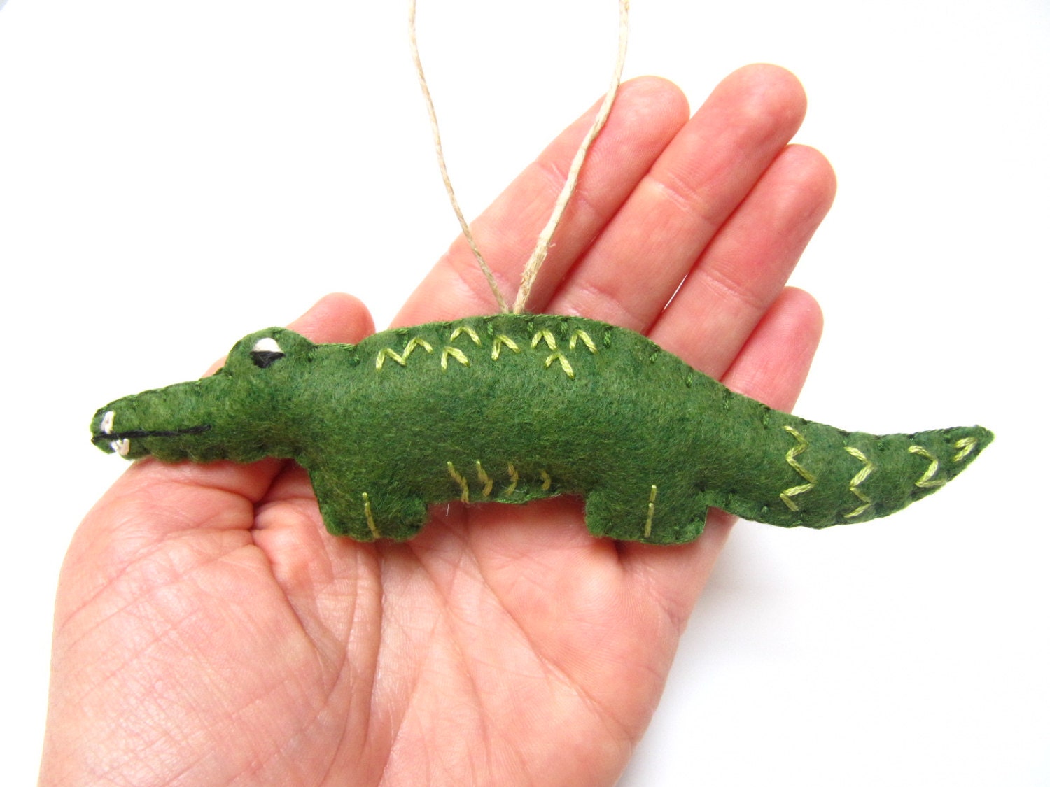 Personalized Alligator Ornament Alligator Christmas Ornament