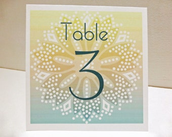 Woodland Table Cards Woodland Table Numbers Woodland by LeafDecor