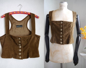 Leather bodice | Etsy