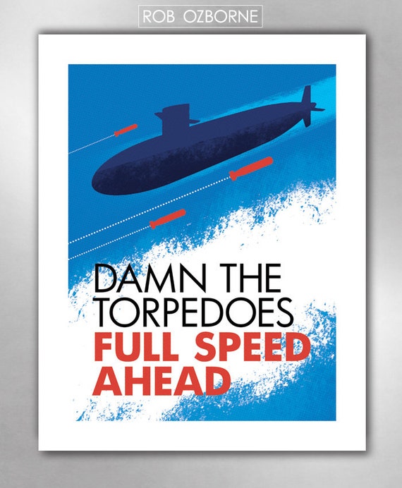 FULL SPEED AHEAD Art Print 11x14 By Rob Ozborne full-speed-ahead-art-print-11x14-by-rob-ozborne