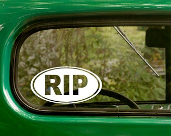 Rip car decals | Etsy