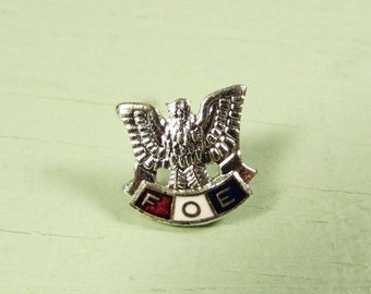 Eagle lapel pin | Etsy