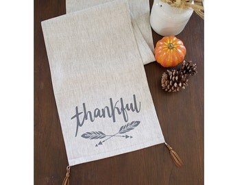 Modern table runner | Etsy