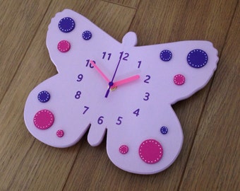 Butterfly clock | Etsy
