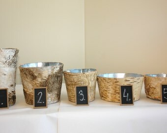 Birch centerpieces | Etsy