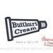 Patch Sew-on Butthurt Cream 3.2in x 1.9 in patch