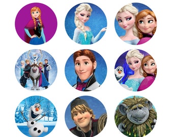 Unique frozen circle related items | Etsy