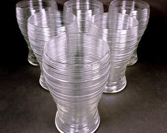 Vintage spun glass | Etsy
