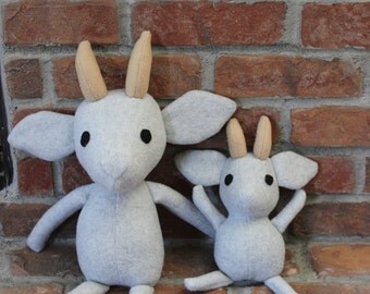 Stuffed goat | Etsy