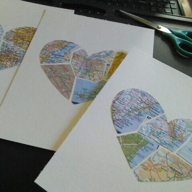 Custom map art Delightful gifts from your by SecretRoomHomestyle