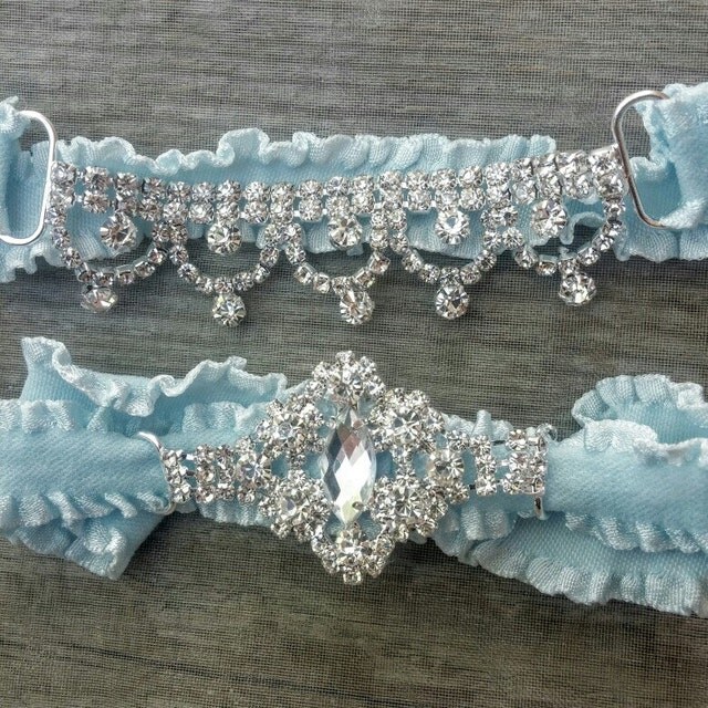 Wedding Garters Unity Candle Set Wedding Cake by BrilliantBride