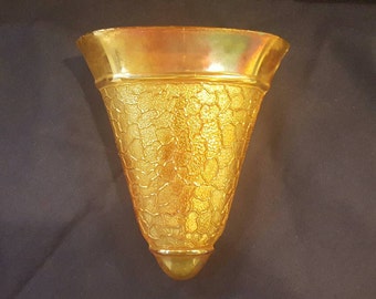 Glass wall pocket | Etsy