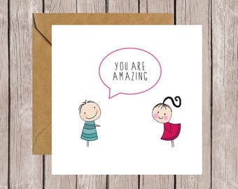 You are amazing | Etsy