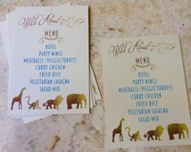 Unique safari themed party related items | Etsy
