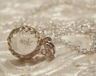 Real Preserved Snowflake Jewelry & more.... by CountryIvyCreations
