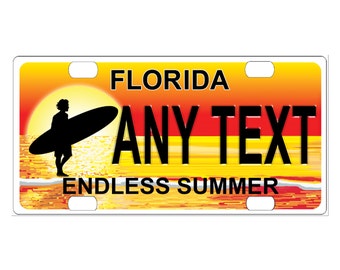 Florida license plate | Etsy