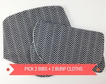 Unique burp cloth related items | Etsy