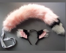 Unique faux fur tail related items | Etsy