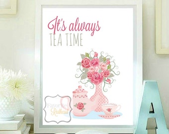 It's always tea time | Etsy