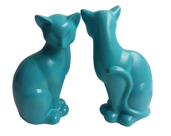 Large ceramic cats | Etsy