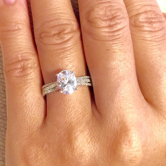 Fine Handcrafted Diamond Simulant Jewellery by PepeAndTy on Etsy