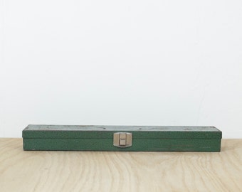 Metal pencil box | Etsy