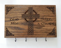 Unique wooden celtic cross related items | Etsy