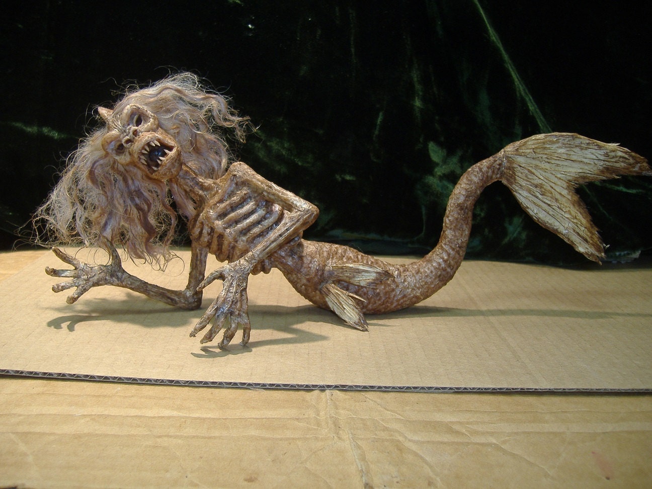 Feejee Fiji Mermaid sideshow gaff
