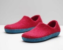 Popular items for red boiled wool on Etsy