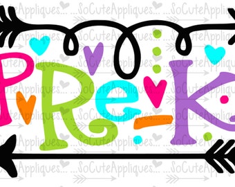 Pre k clipart | Etsy
