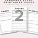 Language Study Printables Pack 2