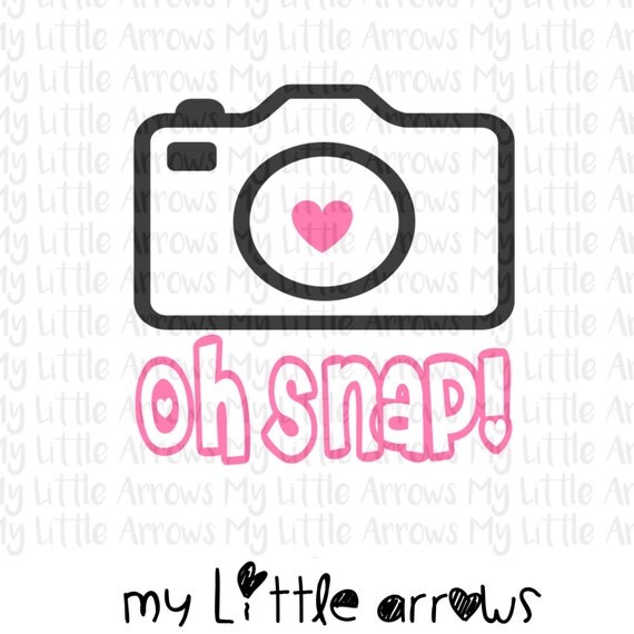 Oh snap camera SVG DXF EPS png Files for Cutting Machines