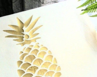 Gold pineapple | Etsy