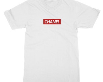 Chanel t shirt | Etsy